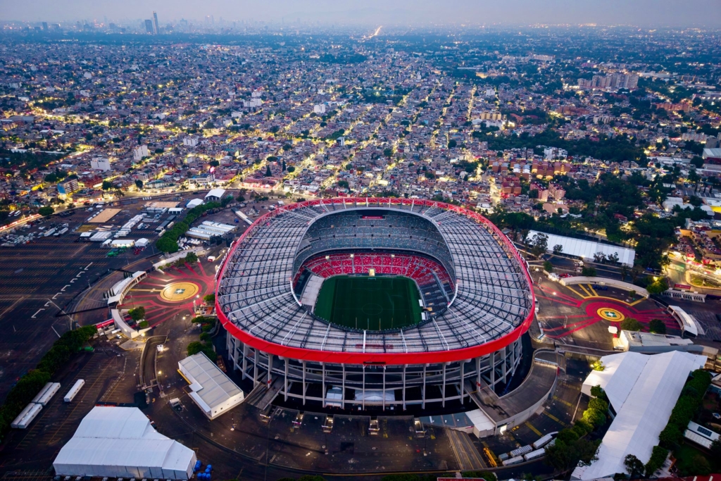 Fußball-Tempel für große Dramen: Das Aztekenstadion